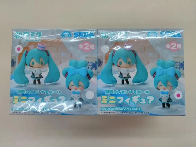 HATSUNE MIKU MODEL Number Hatsune Miku X Cinnamon Roll Mini Figure Set ...