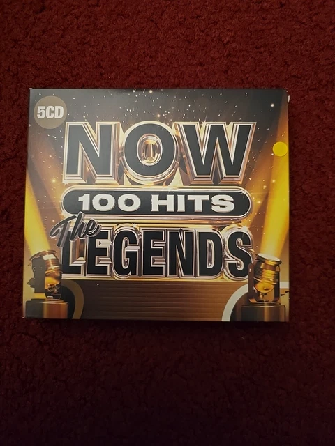 NOW 100 HITS: the Legends by Various Artists (5CD, 2020) Freepost Uk £6 ...