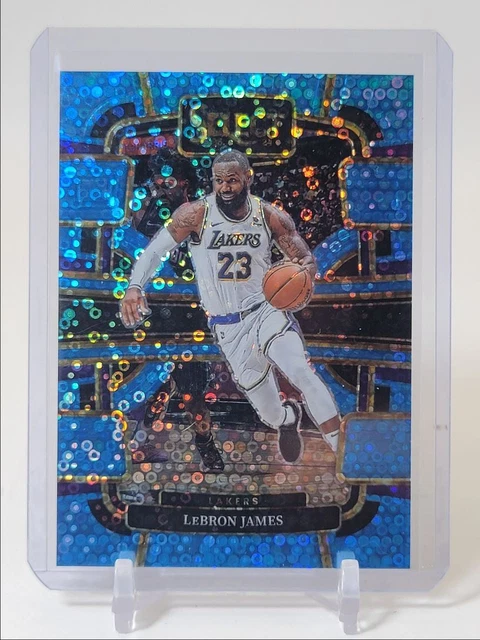 LEBRON JAMES 2023-24 Select Basketball Concourse Disco Bleu Clair /99 ...