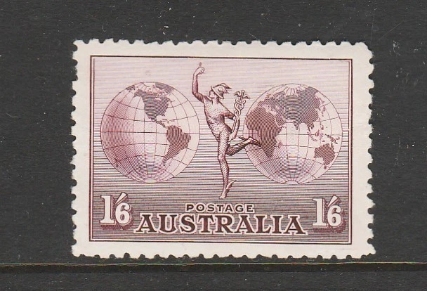 1934 NO WATERMARK 1/6 Airmail "Mint" Fresh Sg 153 £45 Very Cheap $6.95 ...