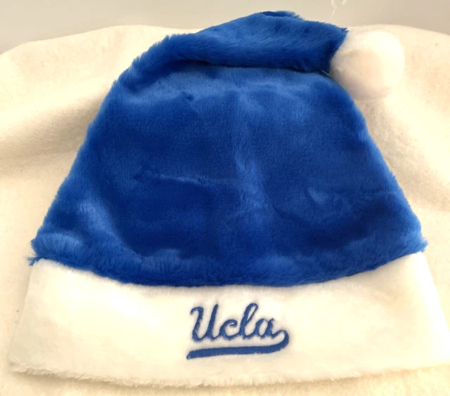 UCLA ADIDAS CHRISTMAS Blue White Santa Hat Adult Unisex One size Fits ...