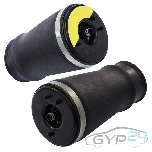 2X LUFTFEDERUNG LUFTFEDER FEDERBALG NIVEAUREGULIERUNG HINTEN FÜR BMW £ ...