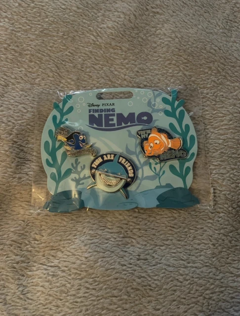 DISNEY PIXAR FINDING Nemo 3 Pin Badge Set £15.00 - PicClick UK