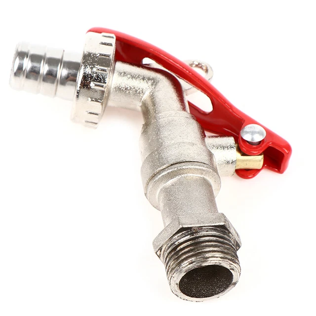 1/2 INCH THREAD Water Tap Lockable Faucet Garden Hose Faucet with A XK ...