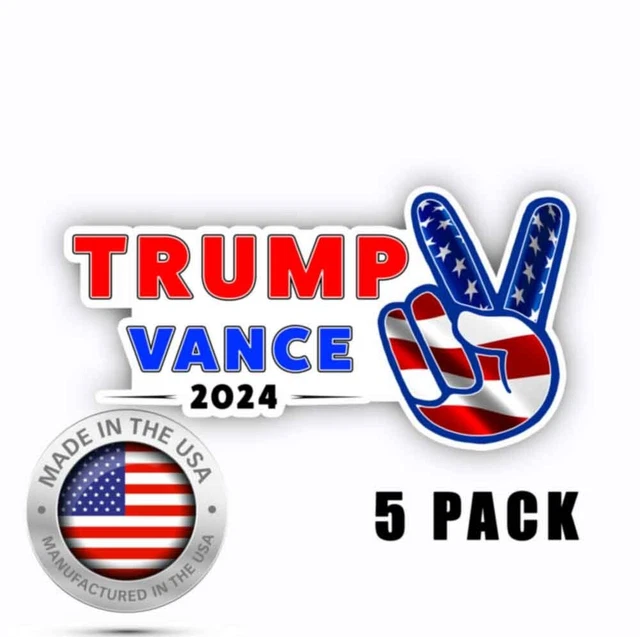 DONALD TRUMP JD Vance For President and VICE PRESIDENT 2024 Vinyl ...