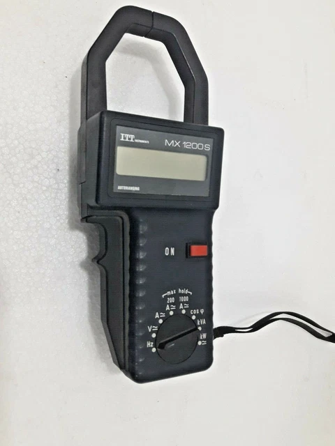 ITT INSTRUMENTS MX 1200S Numérique Fixation Multimètre MX1200S EUR 276 ...