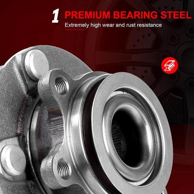 HUB DE ROULEMENT de roue avant pour Nissan Rogue 2008-2013 Rogue Select ...