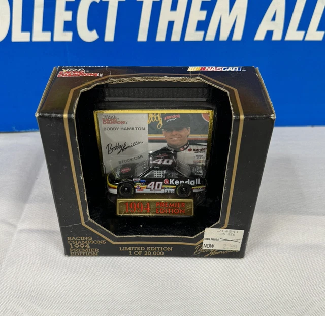 1994 RACING CHAMPIONS Premier Edition Bobby Hamilton Kendall #40 1/64 ...
