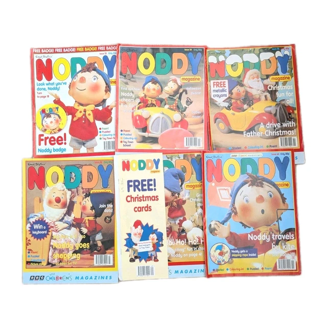 VINTAGE ENID BLYTON'S Noddy Magazines X18 Early 1990's £19.95 - PicClick UK