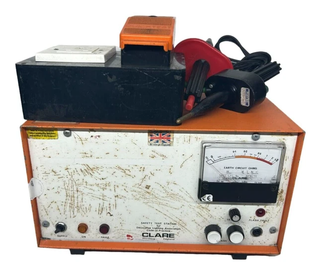 CLARE SAFETY TEST Station DLA-COP £115.50 - PicClick UK