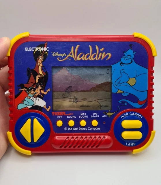 DISNEY ALADDIN TIGER Electronics Game Electronic LCD Retro 1990 ...