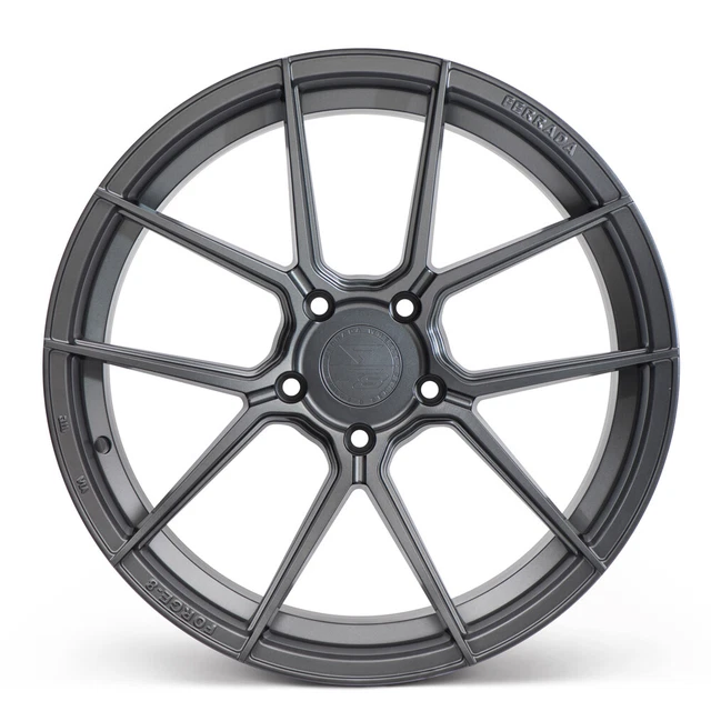 20& FERRADA F8-FR8 Graphite Forged Concave Wheels Rims Fits Porsche 991 ...