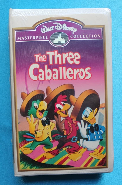 THE THREE CABALLEROS, Walt Disney, Masterpiece Collection (1994, VHS ...