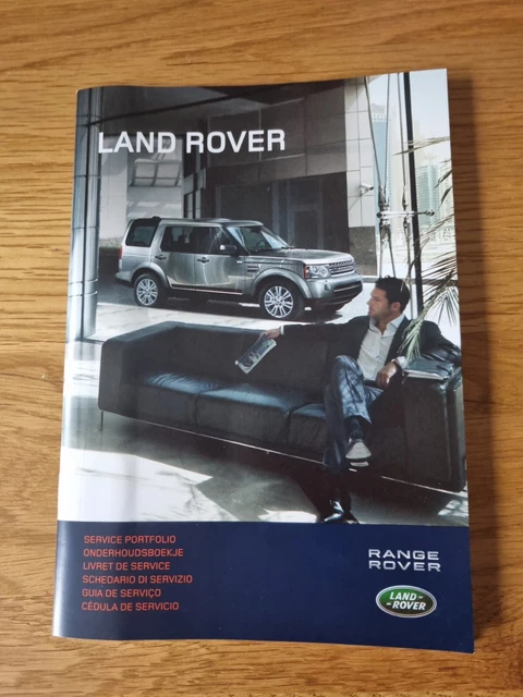 ORIGINAL LAND ROVER Range Rover Service History Book £21.00 - PicClick UK