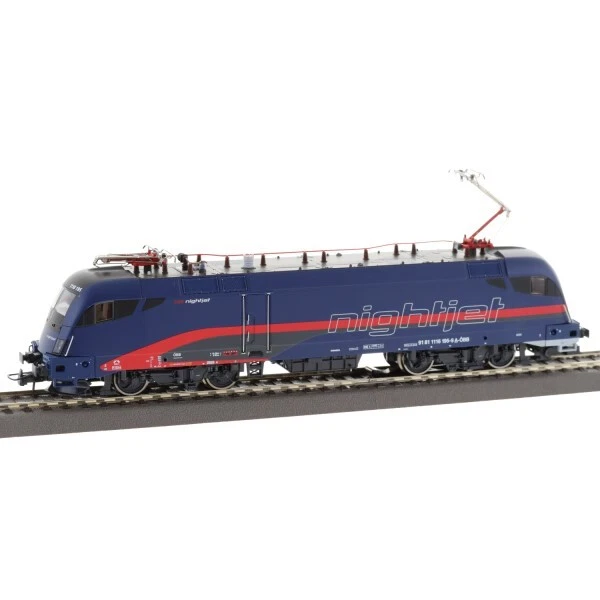 ROCO 70496 H0 E-Lok 1116 195-9 'Nightjet', ÖBB, Ep.VI, DC-Sound H0 + Neu EUR 421,30 - PicClick DE
