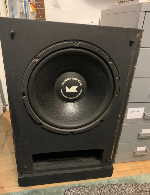 M&K (MILLER & Kreisel) MX-200 Dual 12" Subwoofer Black £165.00 ...