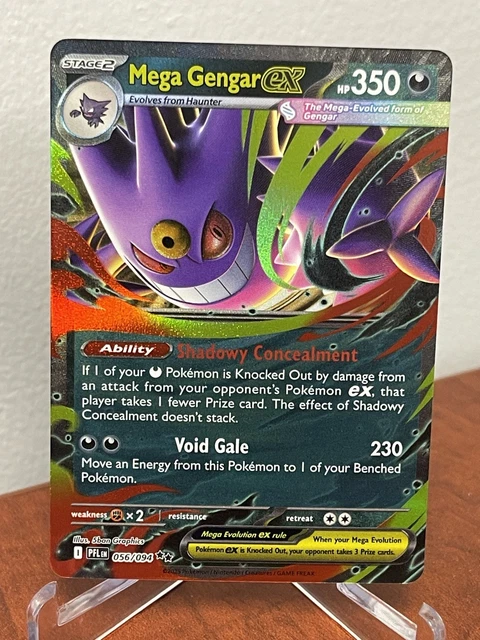 MEGA GENGAR EX Mega Evolution Phantasmal Flames 056/094 Pokemon TCG $8.41 - PicClick CA