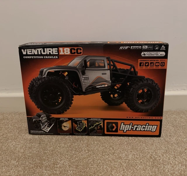 HPI RACING VENTURE18CC 1:18 4WD Brushed Electric RTR Crawler Toyota ...