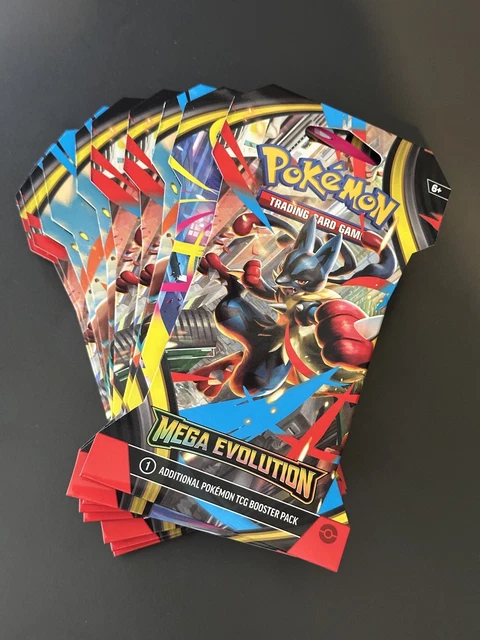 POKEMON TCG MEGA Evolution Blister Pack / Sleeved Booster Pack Sealed £ ...