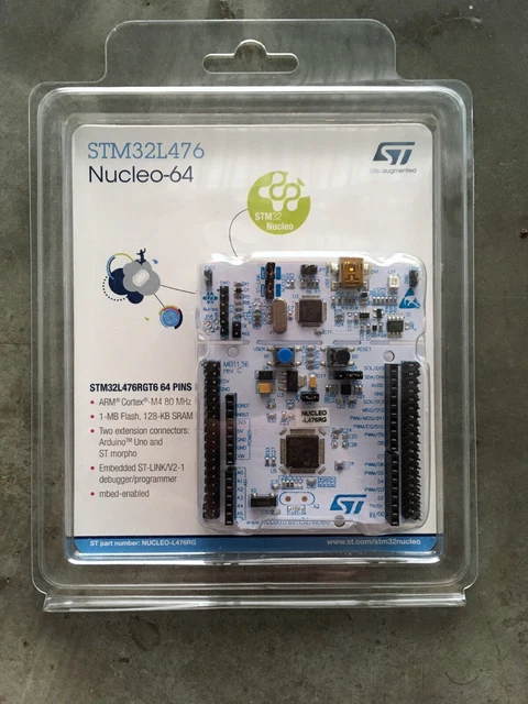 STMICROELECTRONICS STM32 NUCLEO-64 development board with STM32L476RG ...