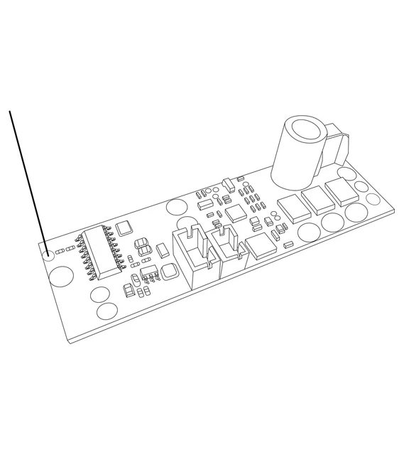 MJX HYPER GO 20208 Main PCB Receiver ESC Board - Part Number P20ER £12. ...