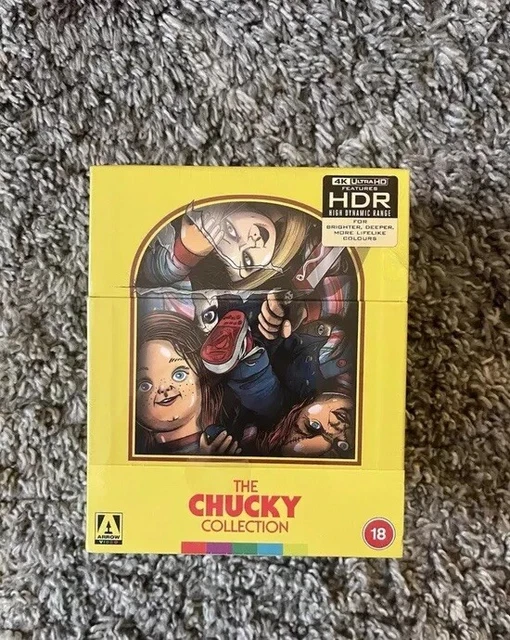 THE CHUCKY COLLECTION Boxset 4K UHD Blu-ray Arrow Video | New £47.13 ...
