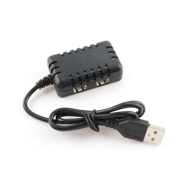 2X(2 EN 1 7.4V 1000Mah X 2 XH-3P Chargeur USB pour 144001 124019 126934 EUR 10,39 - PicClick FR
