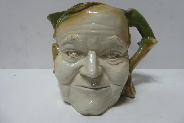 AUSTRALIAN POTTERY GRAEME Foote G&D Studio Toby Character Head Face Jug ...