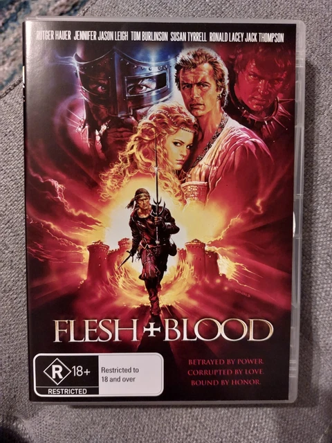 FLESH & BLOOD (1985) DVD Rutger Hauer Jennifer Jason Leigh Shock $4.00 ...