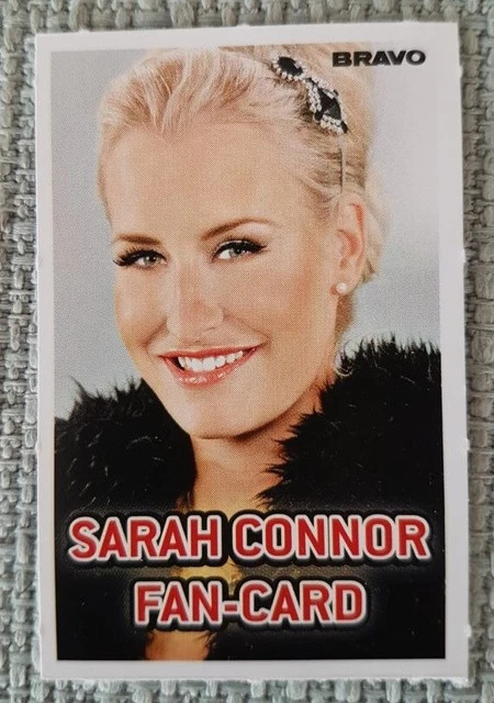 SARAH CONNOR FAN-CARD BRAVO FAN-Karte Sammelkarte Sarah ist meine ...