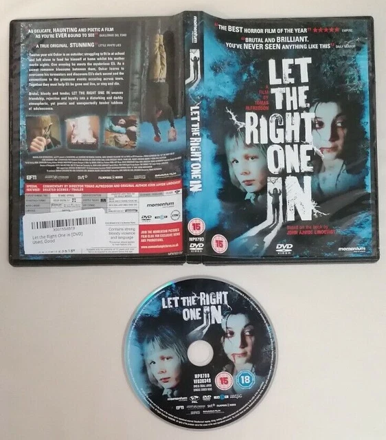 DVD - LET The Right One In DVD PAL UK R2 Cert 15 Horror Classic £2.00 ...