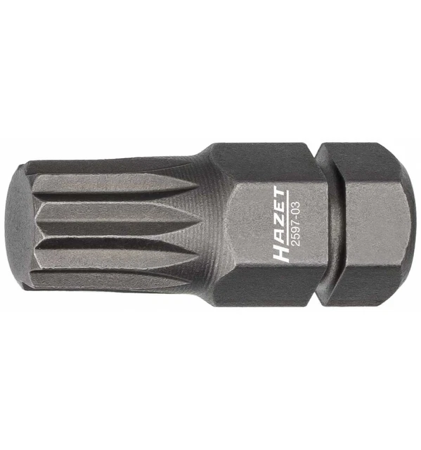 HAZET BIT, SECHSKANT massiv 8 (5/16"), Innen Vielzahn Profil XZN, M8, Art.Nr. EUR 18,00 ...