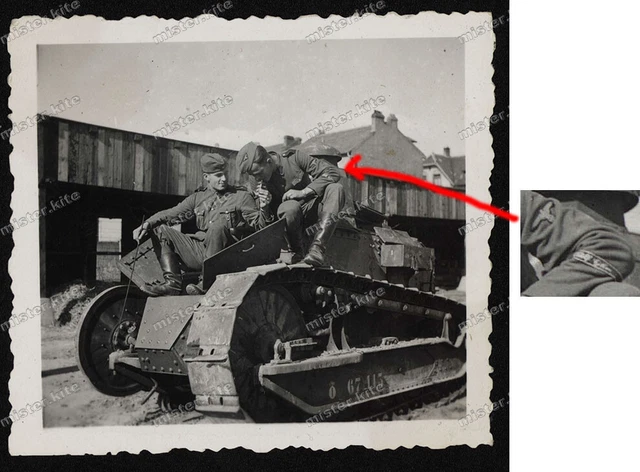 PHOTO-RENAULT FT 17-TANK-BEUTE Panzer-Cambrai -1940-LSAH-wehrmacht ...
