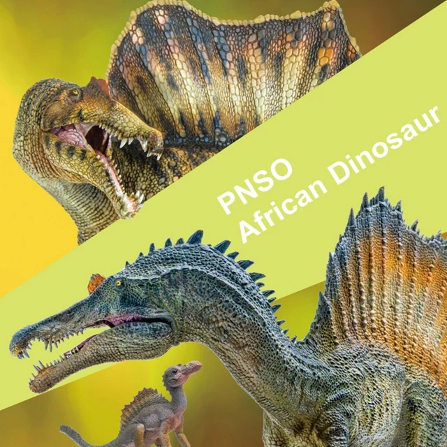 PNSO MODÈLE SPINOSAURUS spinosauridae africain dinosaure collectionneur ...