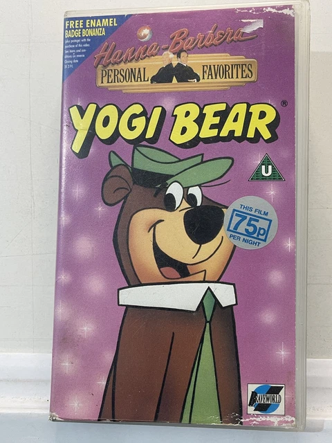 YOGI BEAR PERSONAL Favorites VHS Hanna-Barbera Classic Cartoon Vintage ...