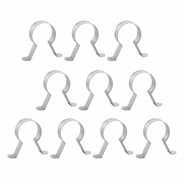 10-PACK PIPE HANGERS Supports 2 Inch CPVC Stand Off Pre-Galvanized ...