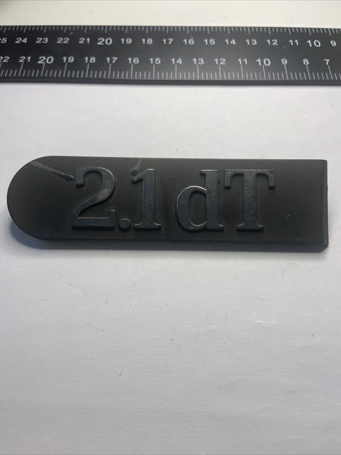 RENAULT SAFRANE 2.1 Dt Origine Monogramme Logo Emblème Insigne Custode ...