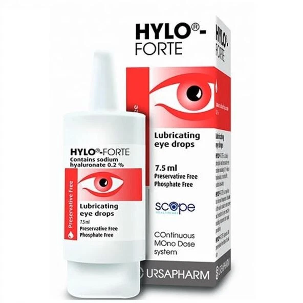 4 X HYLO-FORTE 10ml Lubricating Dry Eye Relief Drops BRAND NEW £40.00 ...