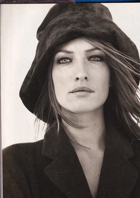 VOGUE ITALIA 1993 Bridget Hall Tatjana Patitz Stephanie Seymour Carla ...