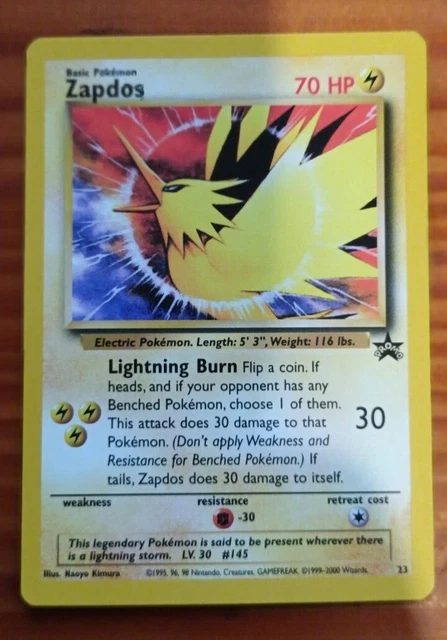 POKEMON CARD LEGENDARY Birds Movie Promo x3 Near Mint - Zapdos,Moltres ...