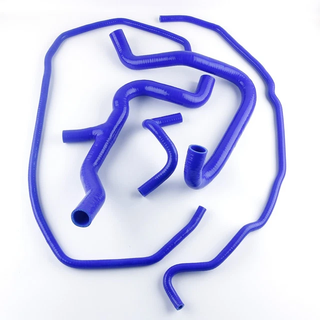 BLUE FOR FORD Focus Mk2 ST225 Silicone Radiator Coolant & Header Tank ...