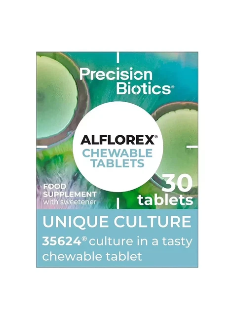 PRECISION BIOTICS ALFLOREX Chewable Tablets Unique Culture -EXPIRY DATE ...