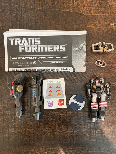 HASBRO TRANSFORMERS MASTERPIECE Rodimus Prime Hot Rod MP-9 accessoires ...