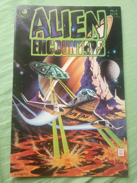 ALIEN ENCOUNTERS ECLIPSE 1986 #6 They Live comic- John Carpenter READ ...
