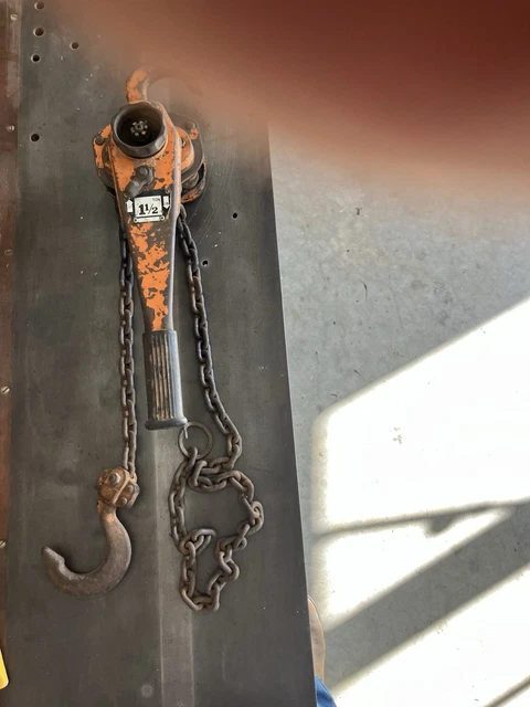 VINTAGE 1 AND 1/2 Ton Block and Tackle $49.00 - PicClick AU