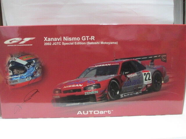 1/18 AUTOART NISSAN Skyline Gt-R R34 Jgtc 2002 Xanavi Nismo 22 Limited Arrêt EUR 419,93 ...