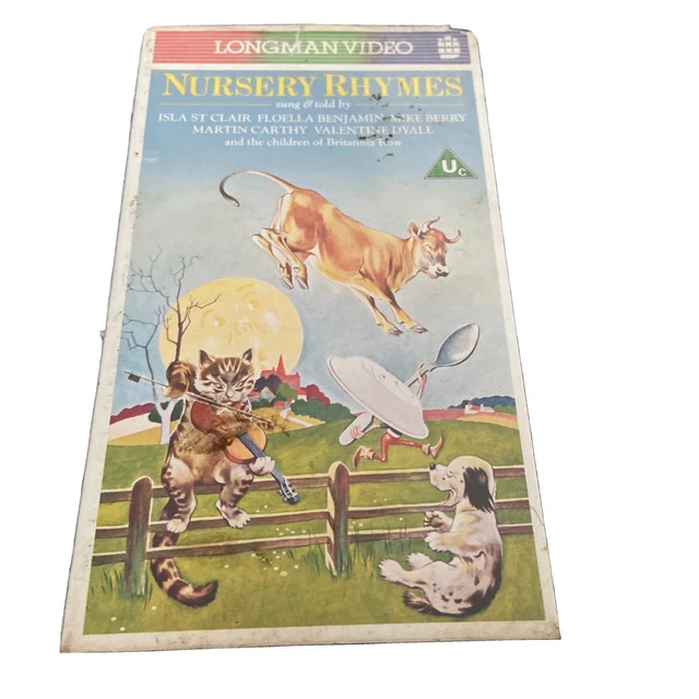 NURSERY RHYMES | 1982 VHS Longman Video Tape | Floella Benjamin | £5.00 ...