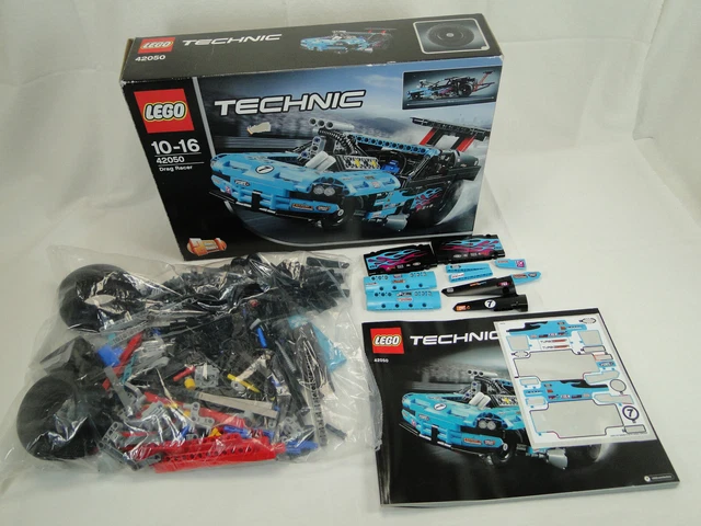 LEGO TECHNIC 42050 Drag Racer 2-in-1 Complete with Instructions OBA ...