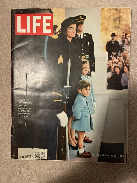 LIFE MAGAZINE DECEMBER 6th, 1963, John F. Kennedy Funeral - Jackie ...