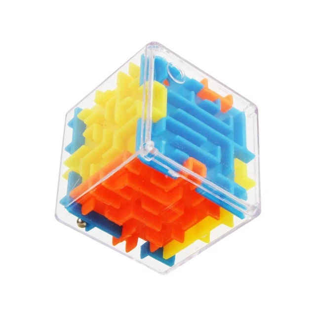 3D LABYRINTH MAZE Spielzeug Fidget Würfel Irrgarten Geschenk EUR 7,14 ...